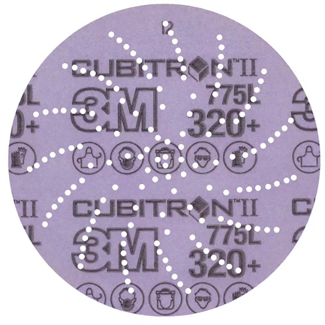 Filmschleifscheiben | 3M™ Cubitron™ 2 775L – 125 mm, 320+, multihole ...